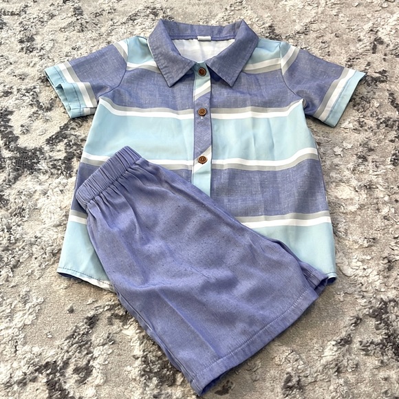 Matching Sets | Boys Button Up Outfit | Poshmark